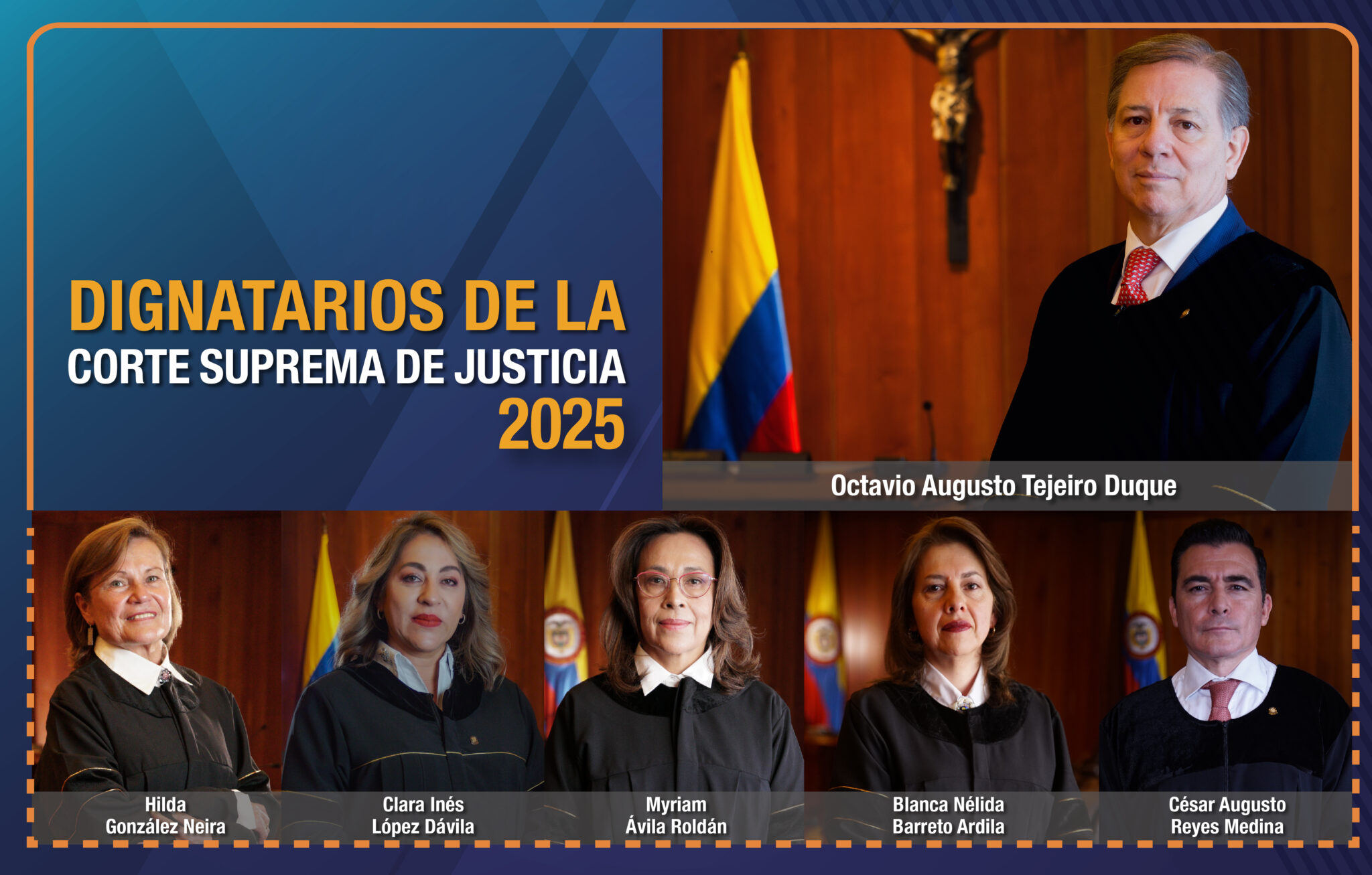 El magistrado Octavio Augusto Tejeiro Duque, de la Sala Civil, fue ...